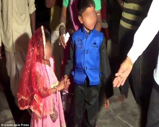 Child brides cry as they are being forced to wed young grooms [PHOTOS ...