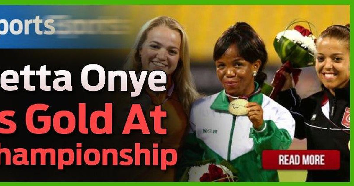 Onye wins only medal for Nigeria at IPC Championships | Pulse Nigeria