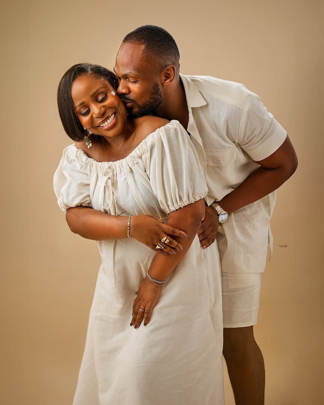 Why don't you kneel to serve me? - Daniel Etim-Effiong asks wife Toyosi ...