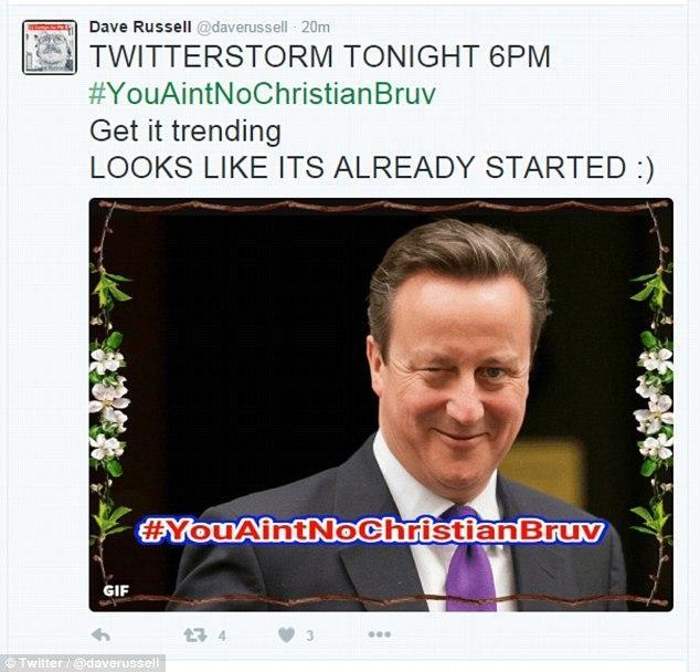 Twitter users insult David Cameron after posting Christmas message on ...
