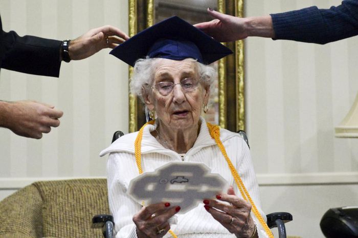 Meet 97-year-old woman who just finished from secondary school | Pulse ...