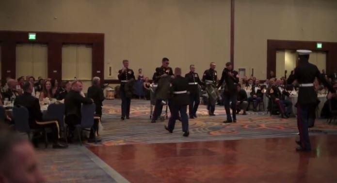 These marines take the dance floor, but watch what they do next. The ...