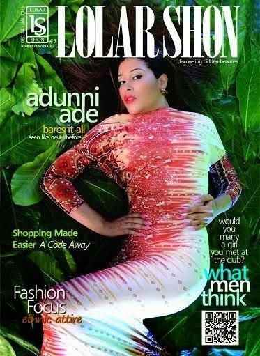 Actress takes on a floral theme for Lolar Shon Magazine | Pulse Nigeria