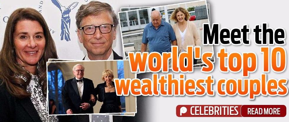 Meet the world's top 10 wealthiest couples | Pulse Nigeria