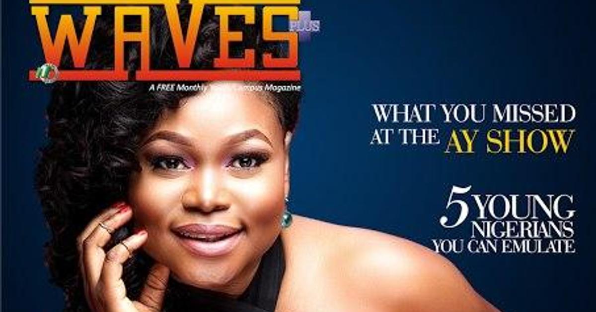 Actress looks good on the cover of Waves magazine | Pulse Nigeria
