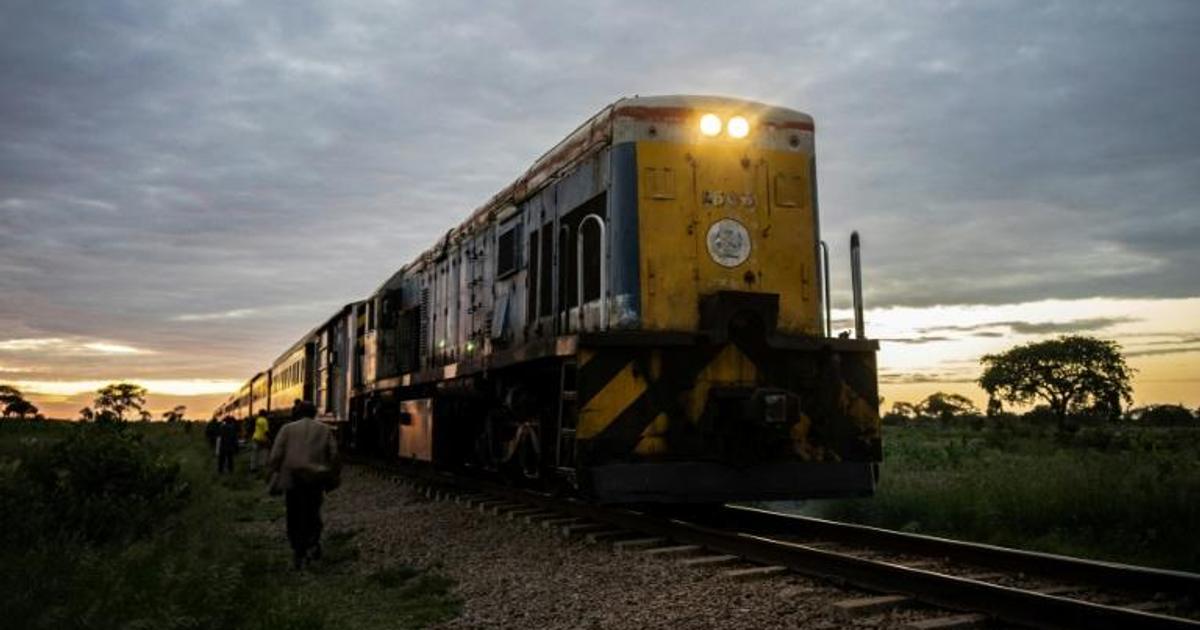 In a rare success story, Zimbabwe's only commuter train is packed ...