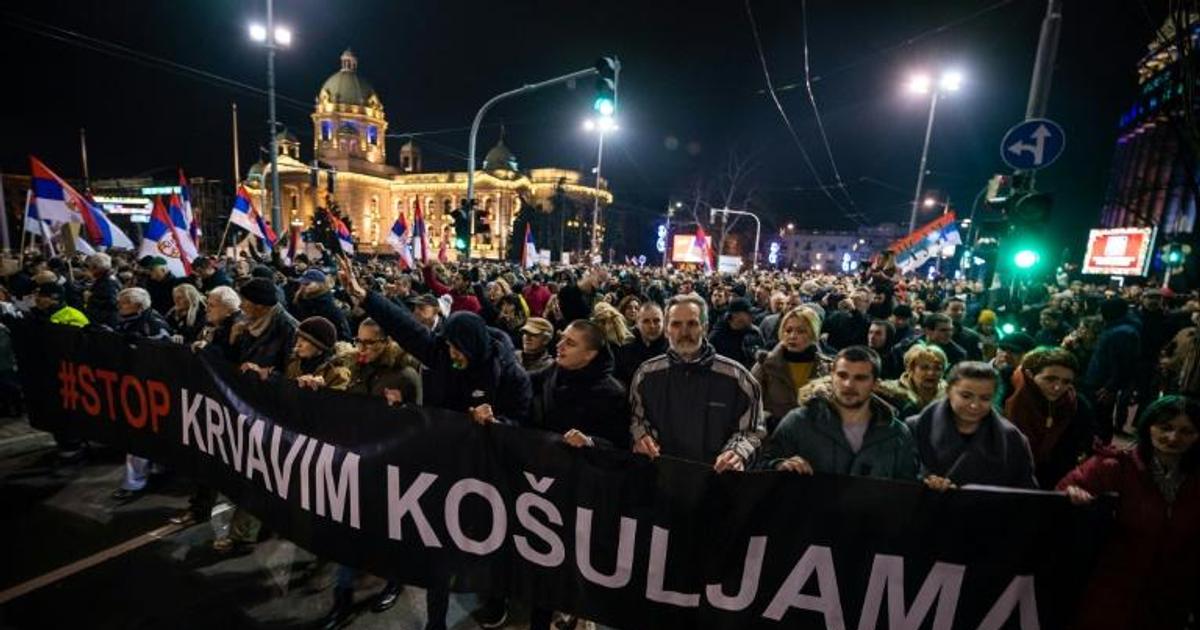 Mood of revolt in Serbia as anti-Vucic protests grow | Pulse Nigeria