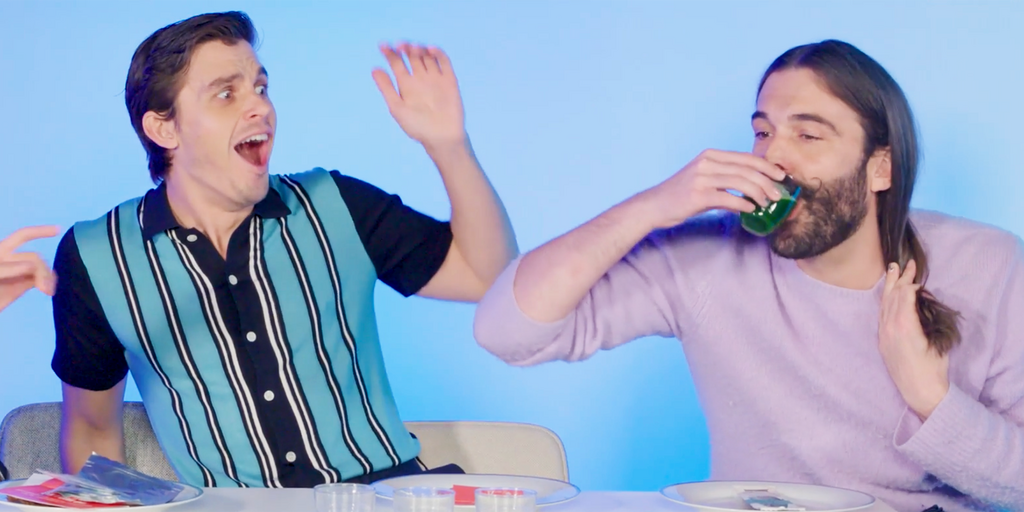 Watch the Queer Eye Guys Suffer Through Scarfing Down Earthworm Jerky ...