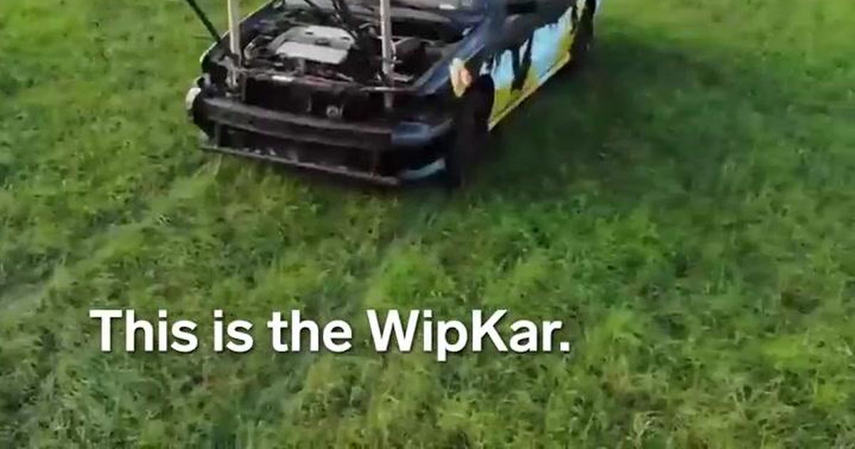 YouTuber Master Milo invented a car that he can drive from seats rigged ...