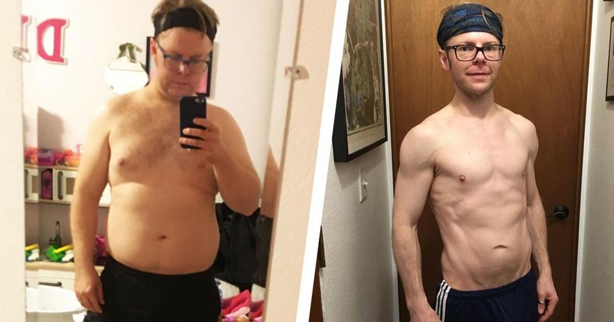 A Panic Attack Prompted This Man’s 73-Pound Weight Loss Transformation ...