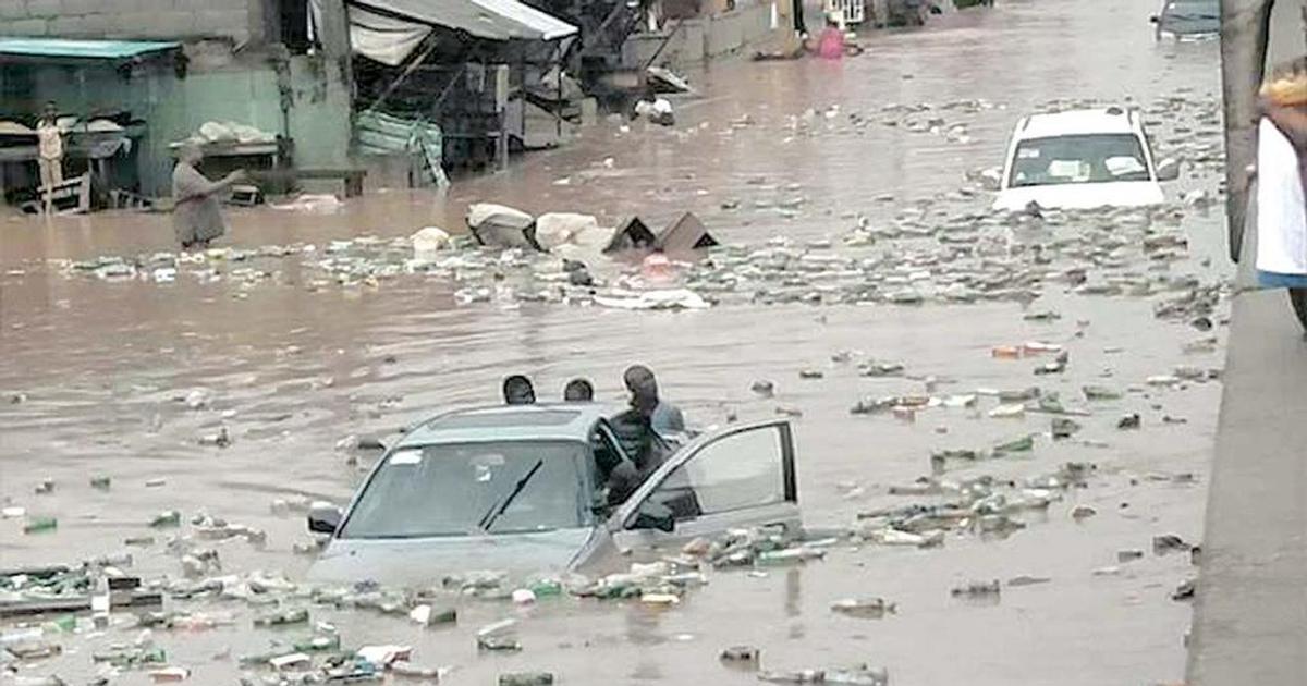 6 die in Lagos flood as water from Ogun dam submerges communities ...