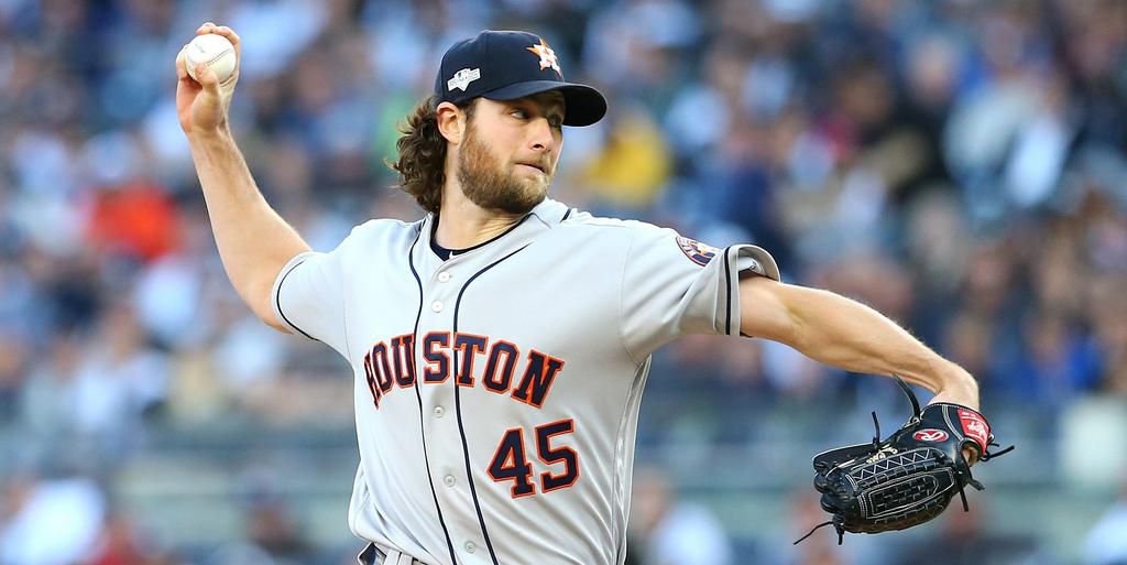 Two Women Flash Astros Pitcher Gerrit Cole At World Series, Receive ...