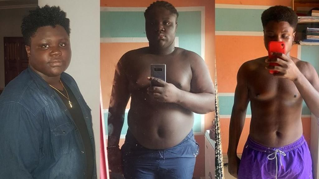 Man reveals weight loss plan behind incredible transformation (Photos ...