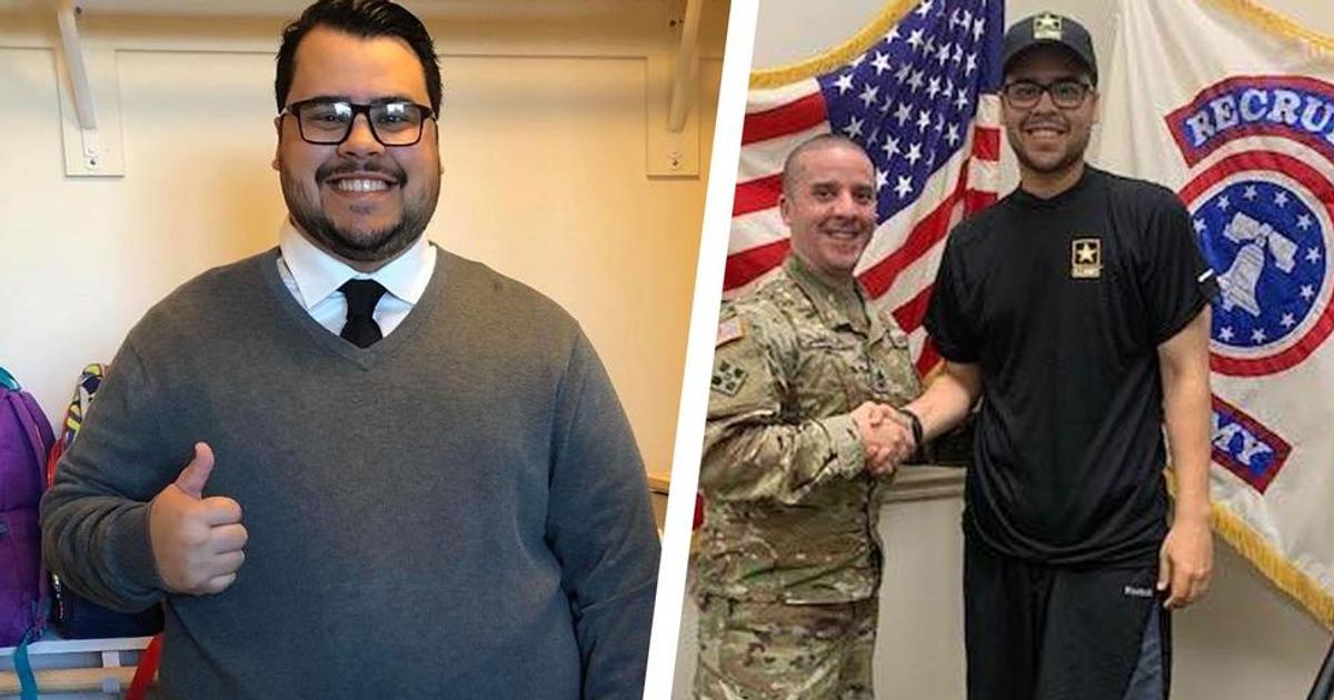 This Guy Dropped 165 Pounds in a Year So He Could Join the Army | Pulse ...
