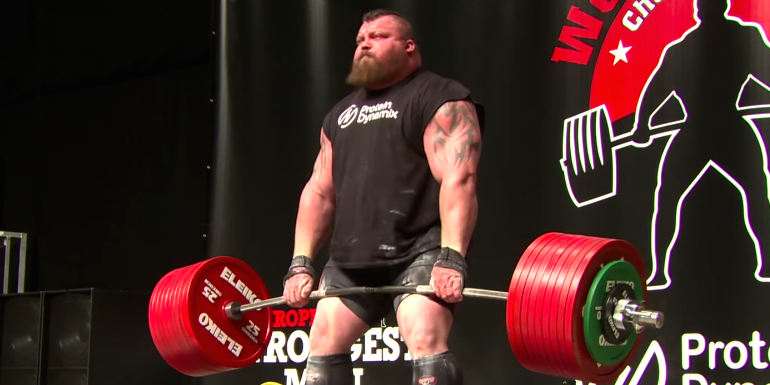 Strongman Eddie Hall Shares How He Trained for His Record-Breaking ...