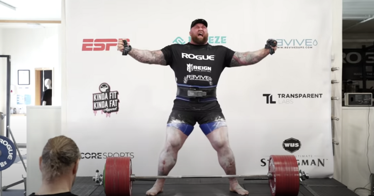 Behind The Scenes Of Hafthór Björnsson S World Record Deadlift Pulse