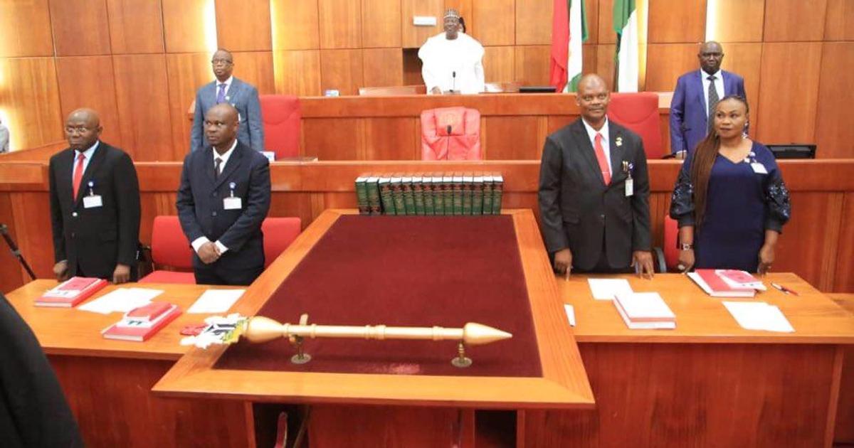 Ibrahim El-Ladan assumes duty as acting Clerk of Senate | Pulse Nigeria
