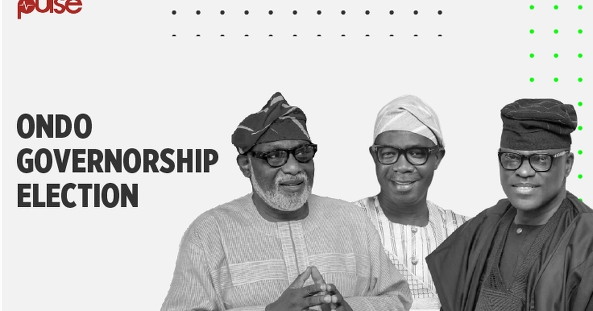 Ondo Election: Live Updates as South West State elects new governor ...