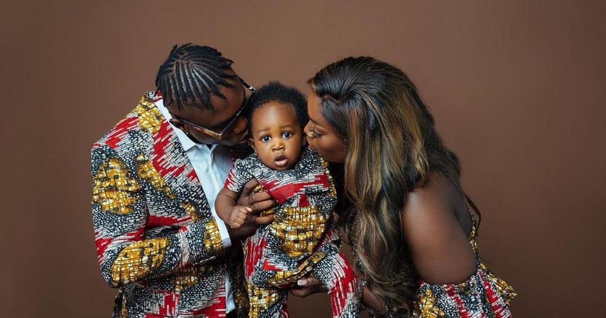 Rapper Zlatan celebrates son's 1st birthday with baby mama in London ...