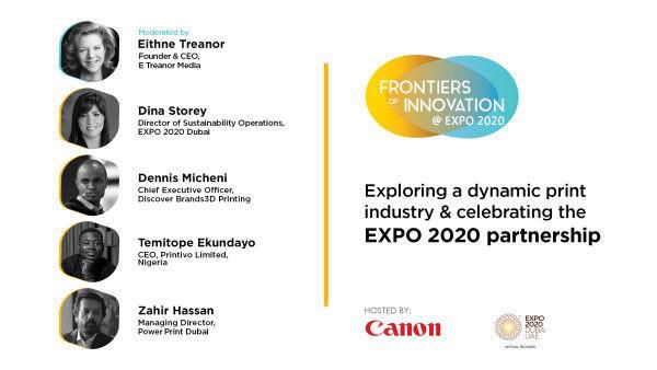 Canon Goes Live! It's Frontiers of Innovation with Expo 2020 | Pulse ...