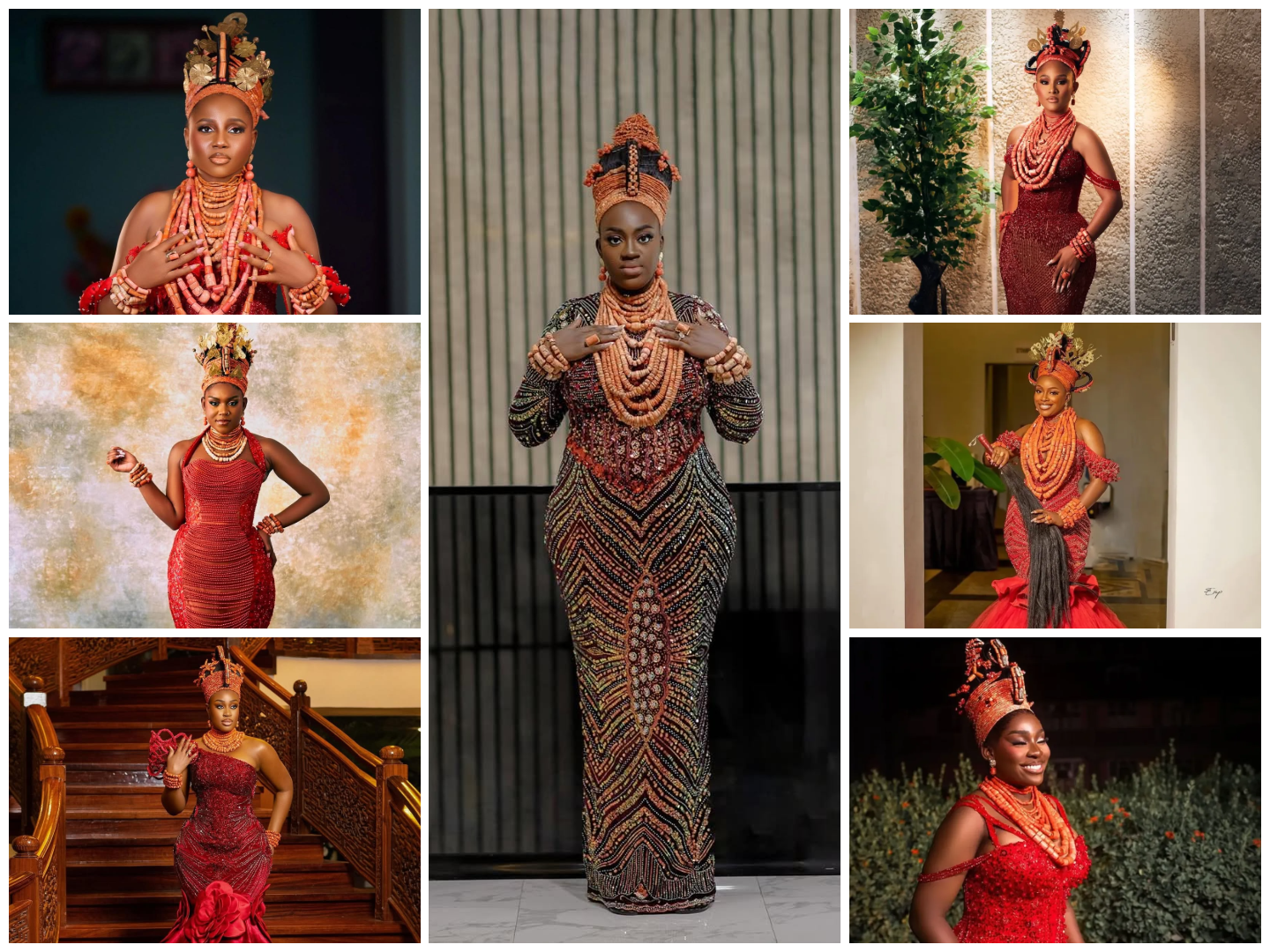 Edo traditional wedding attire 60 photos - Vianawedding.com