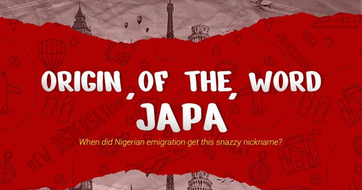 Meaning of 'Japa' and how it became a popular slang for relocating out ...