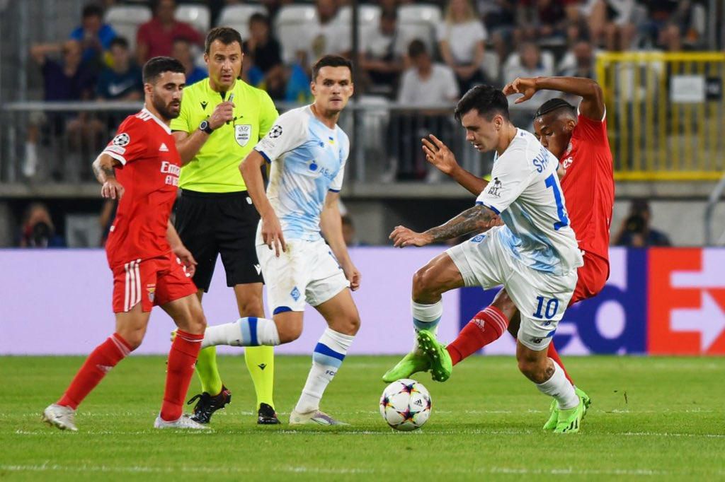 Benfica nears group stages after Dynamo Kyiv win in UCL first leg ...