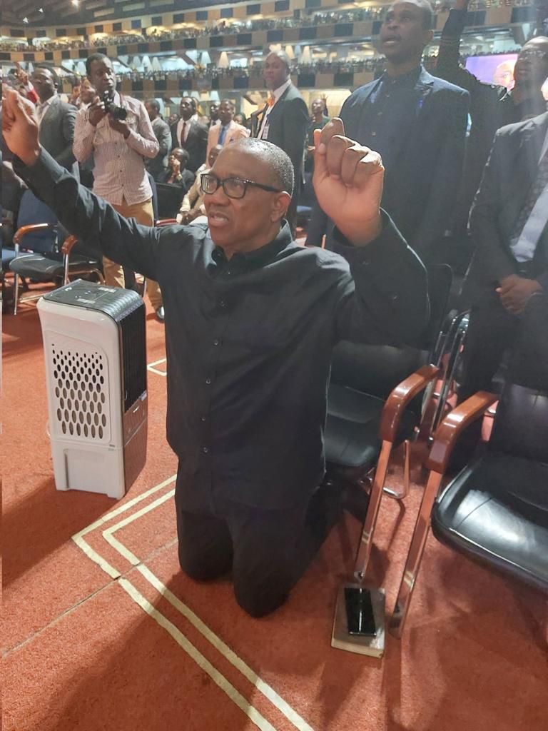Insecurity: Peter Obi, Enenche, worshippers pray for Nigeria | Pulse ...