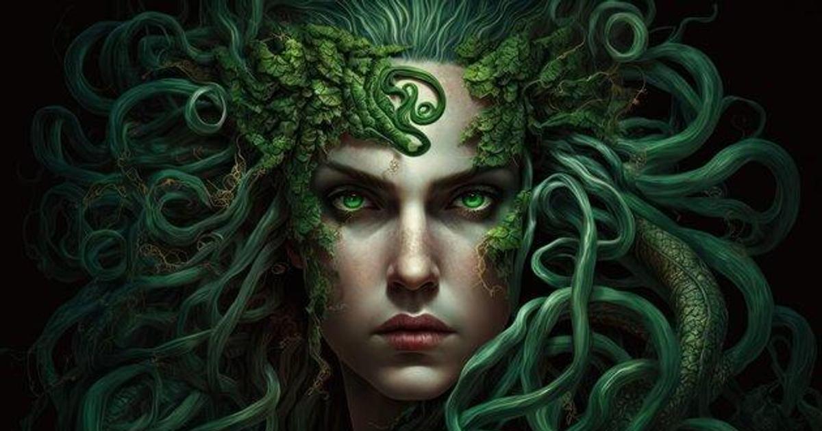 The Greek myth of how the once beautiful Medusa became a scary ...