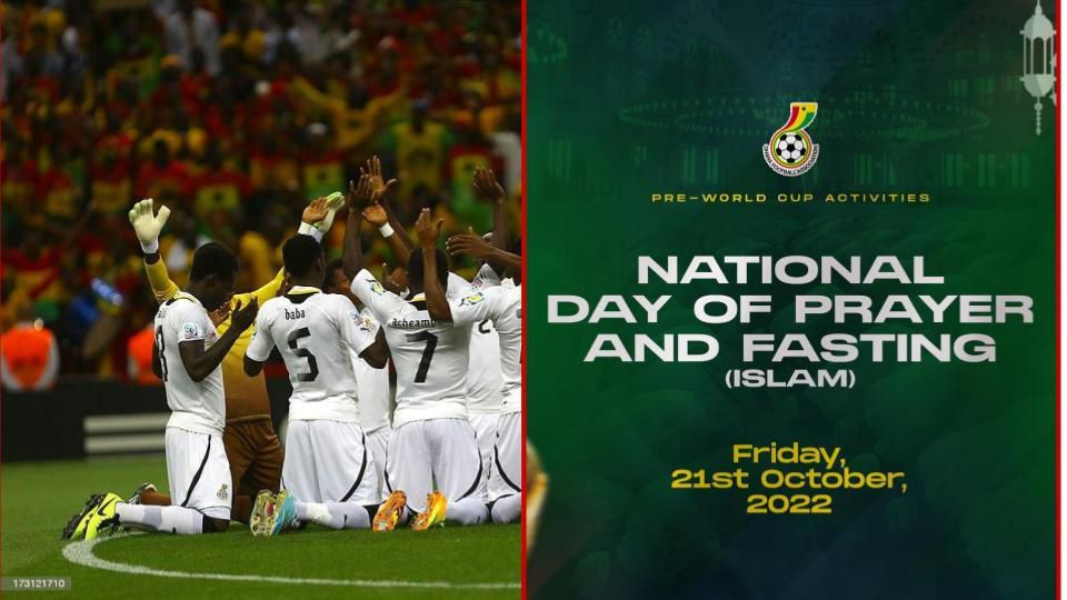 Ghana declares 'national day of fasting and prayer' ahead of World Cup ...