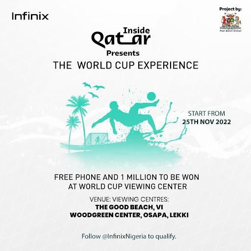 #InsideQatar: Win free smartphones, N1million at Infinix’s World Cup ...