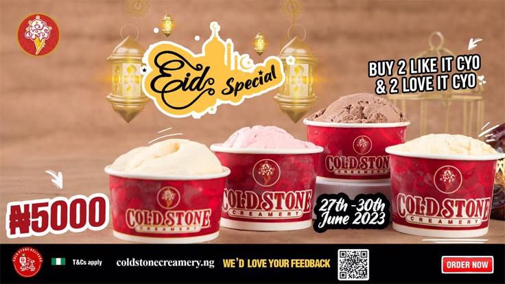 Explore the Cold Stone Eid Special, energize and the love it offers ...