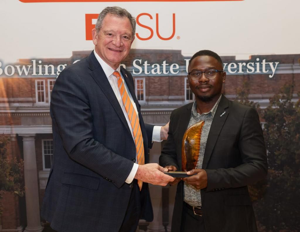 Nigerian scholar receives Bowling Green State University Distinguished ...