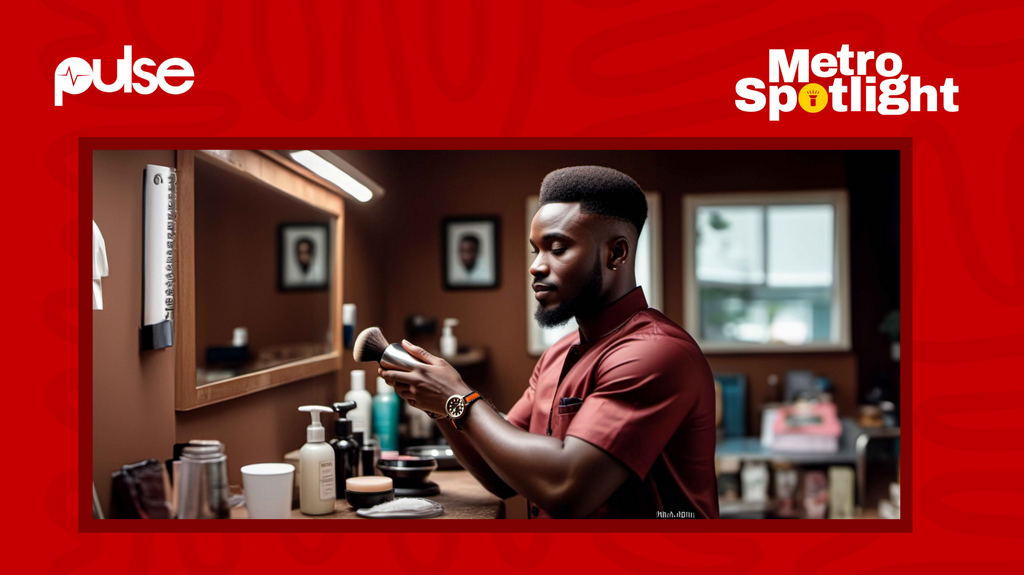 Self-taught barber makes ₦5k daily after using neighbours' kids for ...