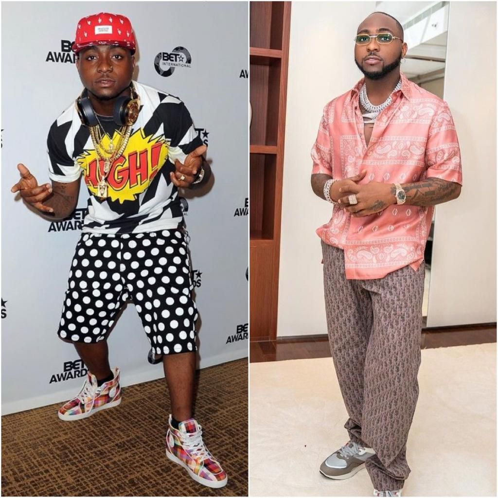 The style evolution of Davido: From teenage star to Timeless fashion ...