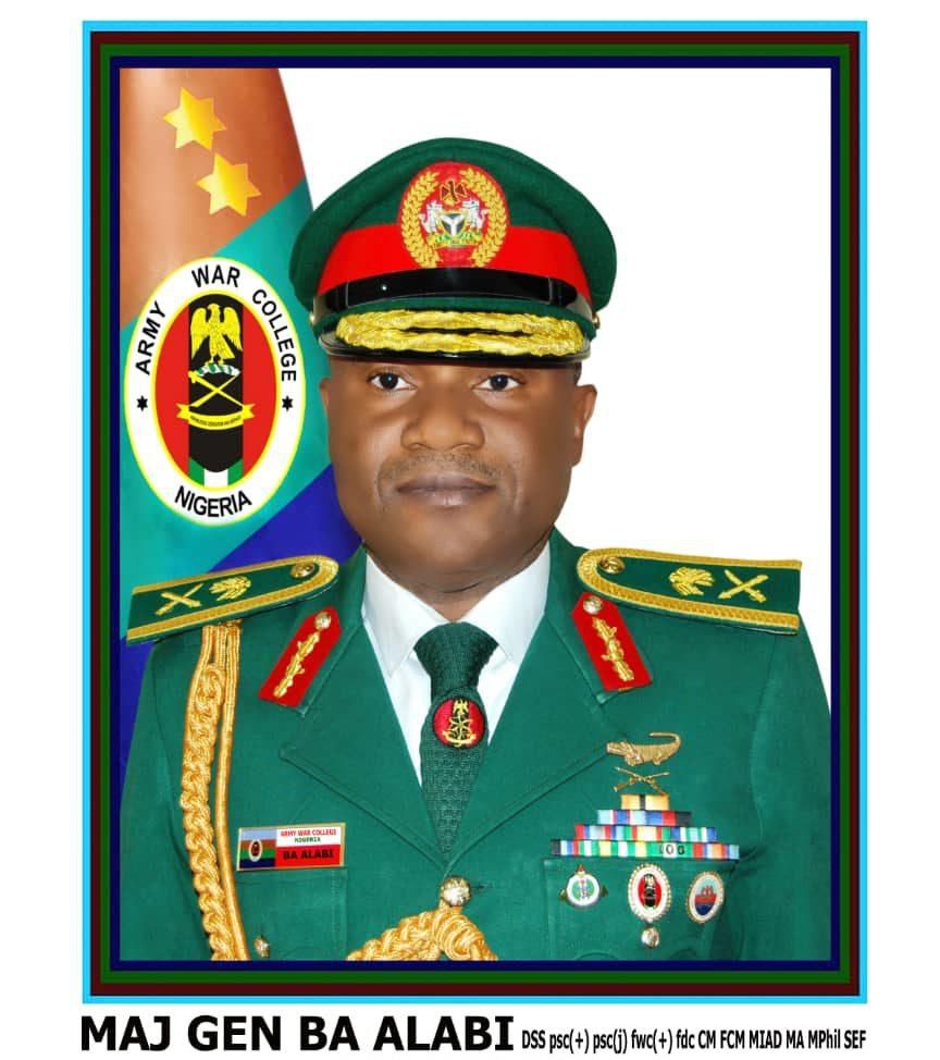Maj-Gen. Alabi assumes duty as 41st GOC 1 Division, Nigerian Army, Kaduna | Pulse Nigeria