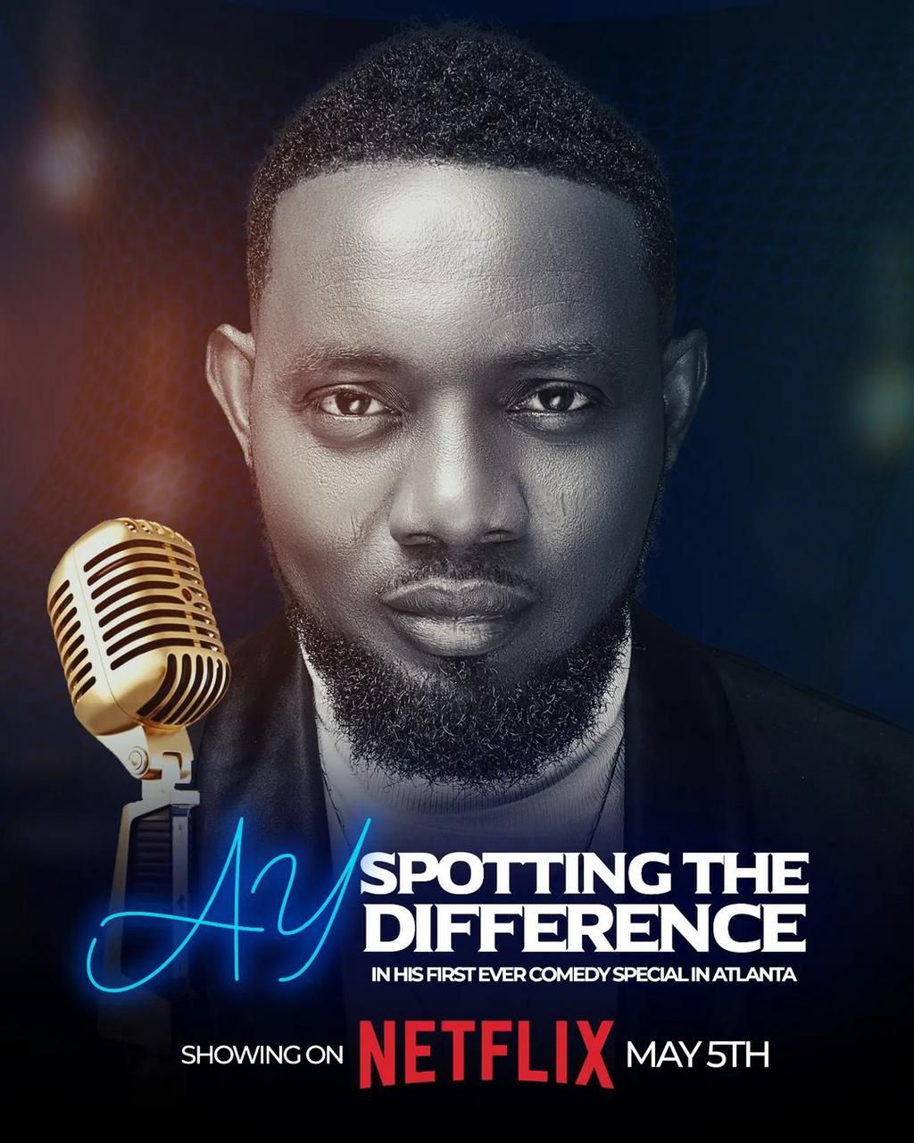 AY's comedy special lands official release date on Netflix | Pulse Nigeria