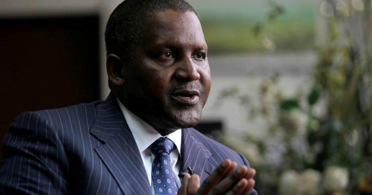 Dangote scraps planned investment in steel after FG's monopoly ...
