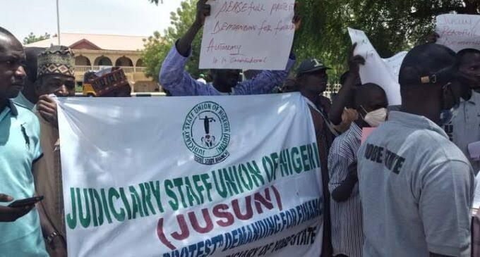 Osun judiciary staff start indefinite strike over alleged police brutality | Pulse Nigeria
