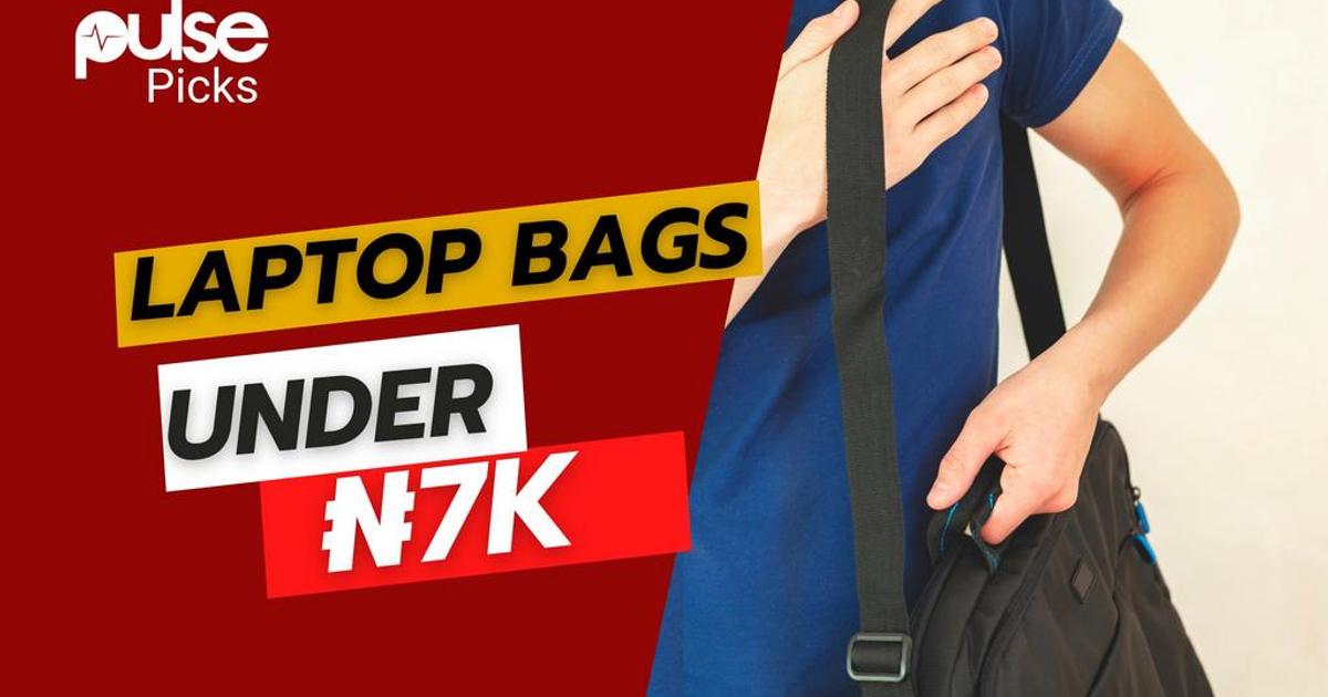 Get these 5 high-quality laptop bags for less than ₦7000 | Pulse Nigeria