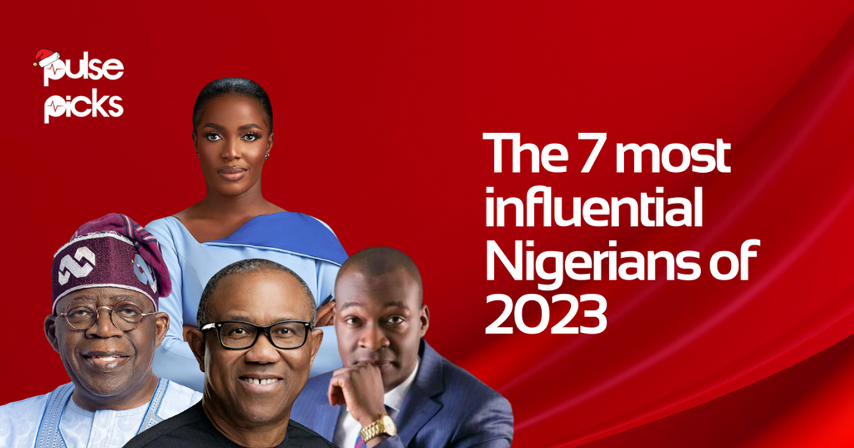The 7 most influential Nigerians of 2023 | Pulse Nigeria