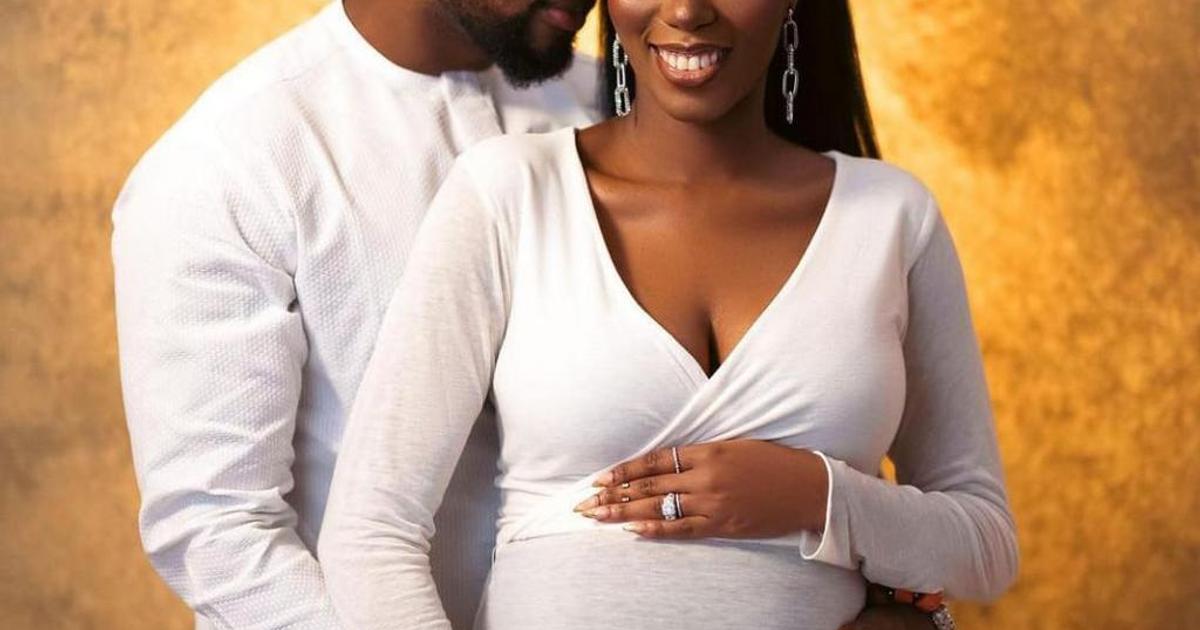 Adebola Williams and wife Kehinde welcome their first child | Pulse Nigeria