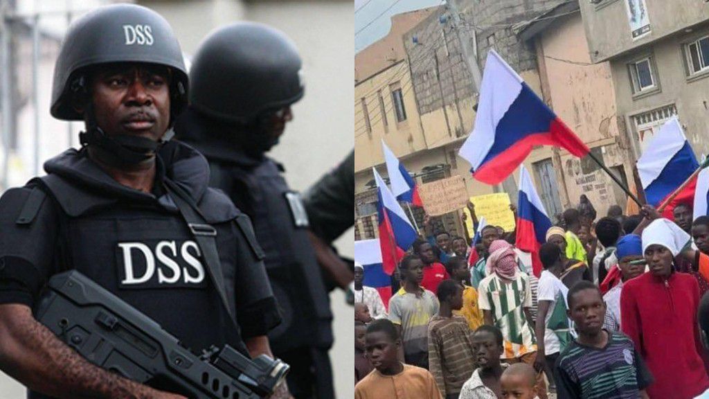 Protest: DSS detains 7 foreigners in connection to Russian flag display ...