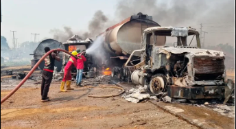 Police confirm tanker explosion in Jigawa, claims no life was lost | Pulse Nigeria