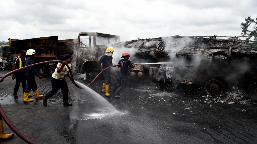 Tragedy strikes Rivers as tanker explosion claims 3 lives | Pulse Nigeria