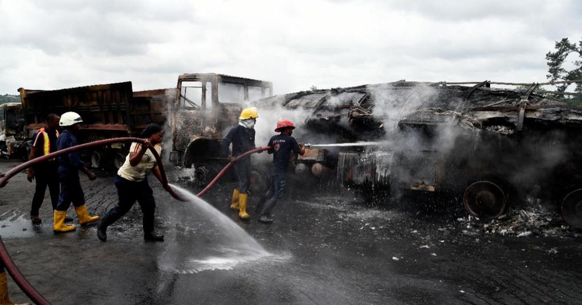 Tragedy strikes Rivers as tanker explosion claims 3 lives | Pulse Nigeria
