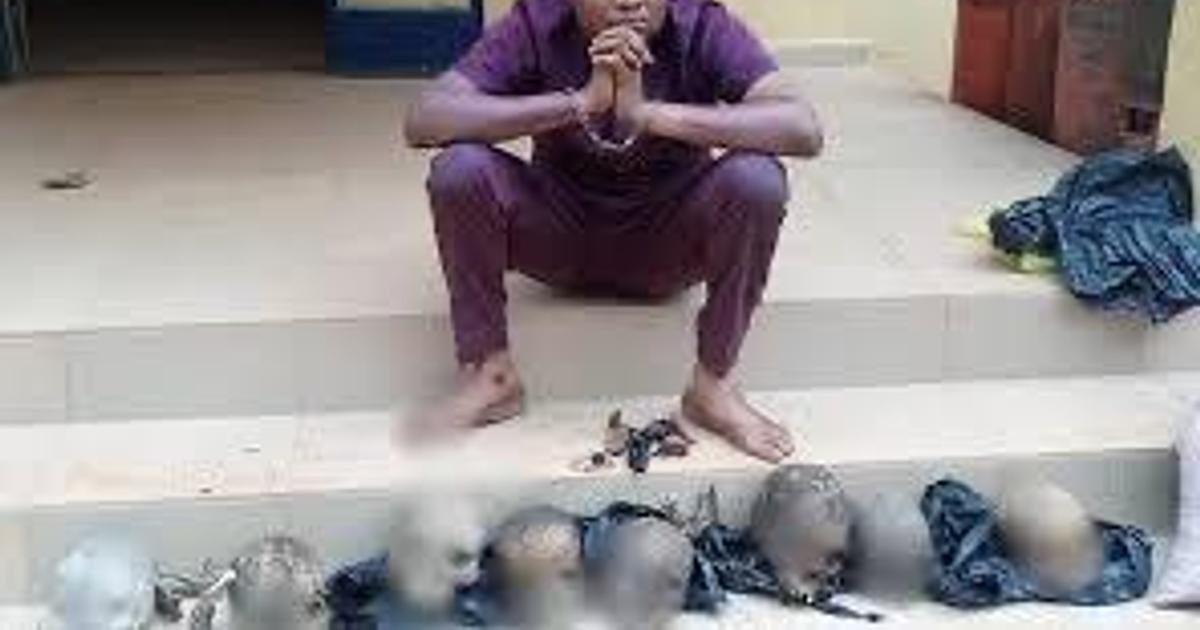 Man lands in police net after being caught with human skulls, other ...