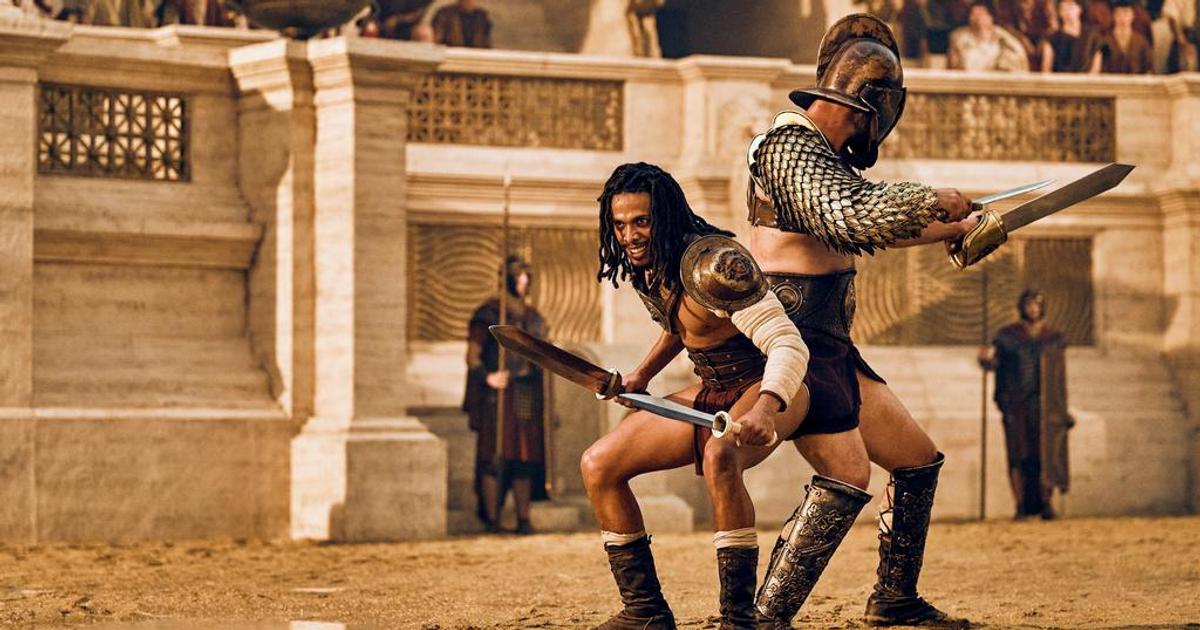 This is what 'Those About to Die' a series about gladiators in ancient ...