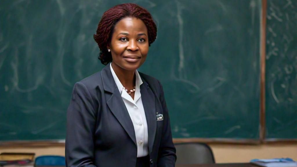 This school principal survives on less than ₦30k minimum wage, now she ...
