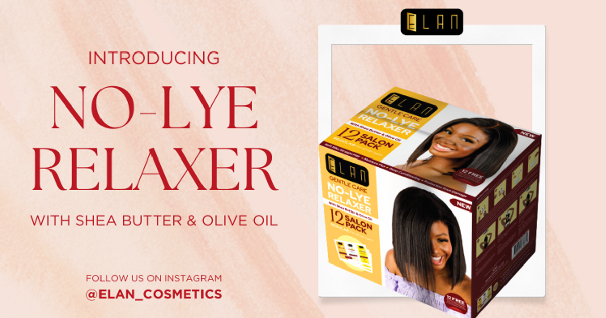 Elan Cosmetics debuts its No-Lye relaxer variant for gentle, nourishing ...